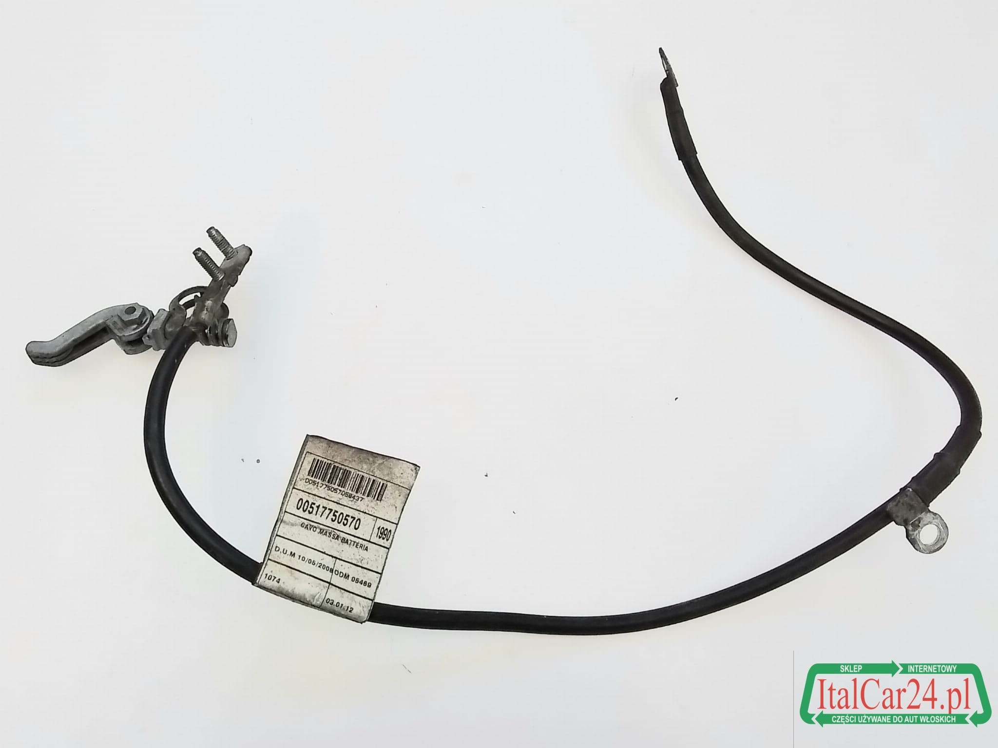 klema minus, kabel, masa Fiat Grande Punto 517750570 ItalCar24.pl