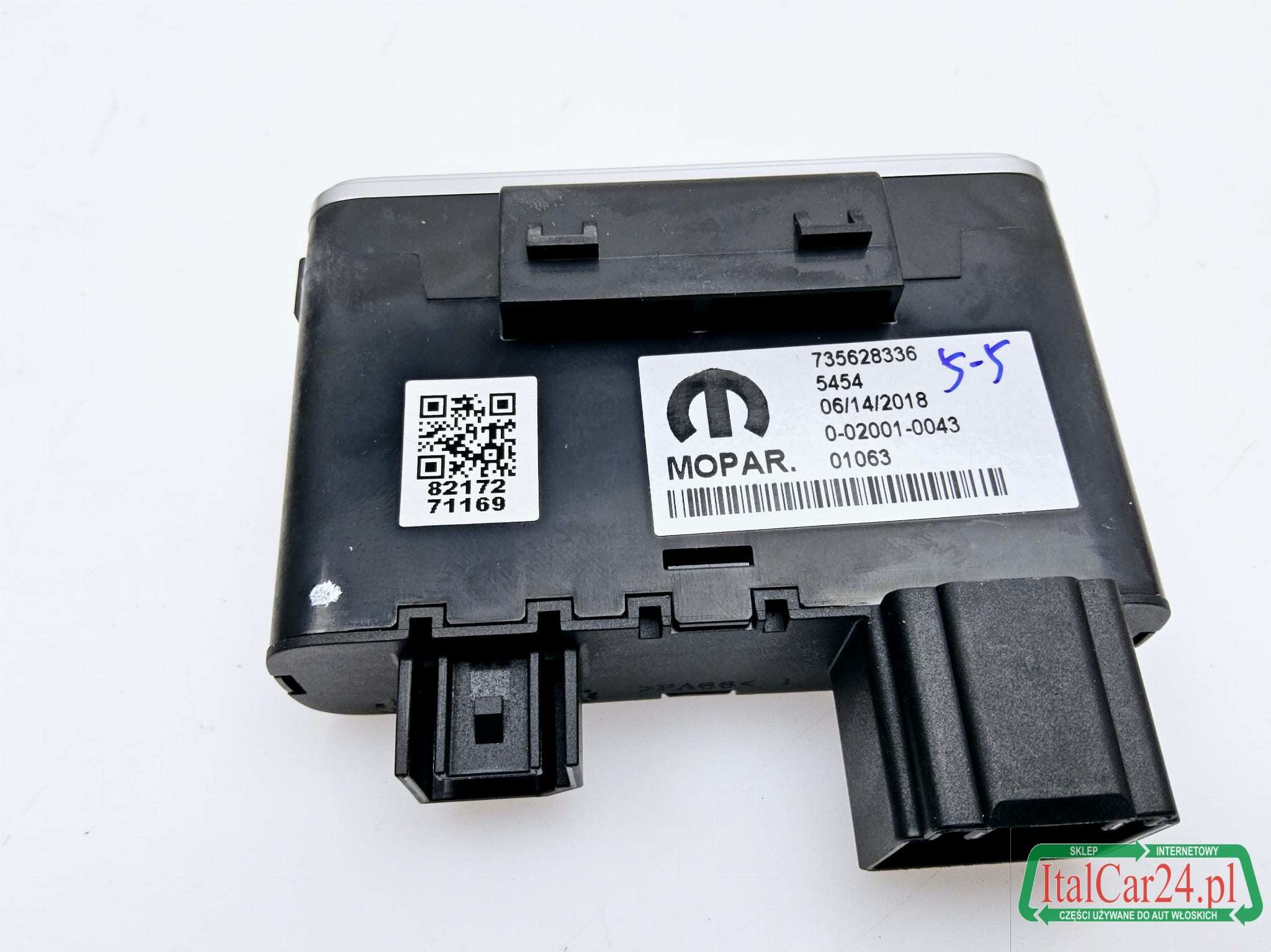 Gniazdo USB AUX Fiat 500 nowe 735628336 ItalCar24.pl